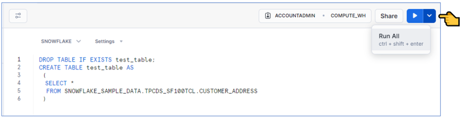 【Snowflake】初心者向け│SnowflakeでSQLを実行する方法 - DX-Accelerator データ人材常駐支援サービス | UNCOVER TRUTH